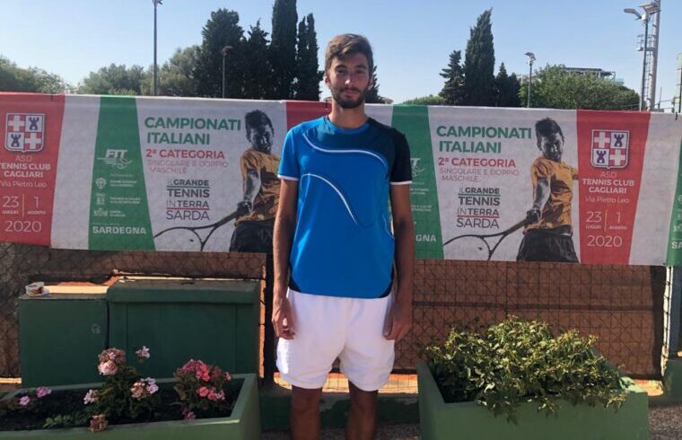 Tennis, Baldoni (Tc Cagliari) ai quarti degli Assoluti