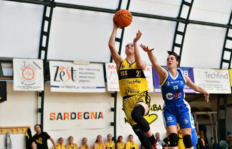 Basket A2/F: la Techfind Selargius vince al debutto casalingo con una super Makurat