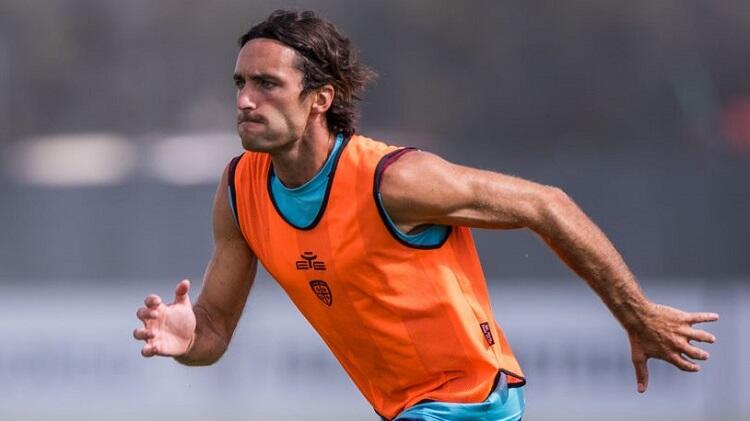 Cagliari | Primo allenamento in rossoblù per Tommaso Augello