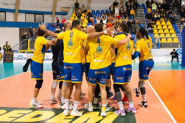 Volley Serie A3 Colpo Sarlux Sarroch Battuta Savigliano 3 1