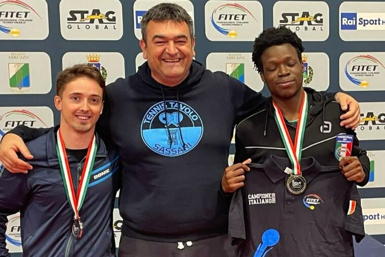 Tennistavolo, Oyebode campione italiano assoluto nel singolo e nel ...