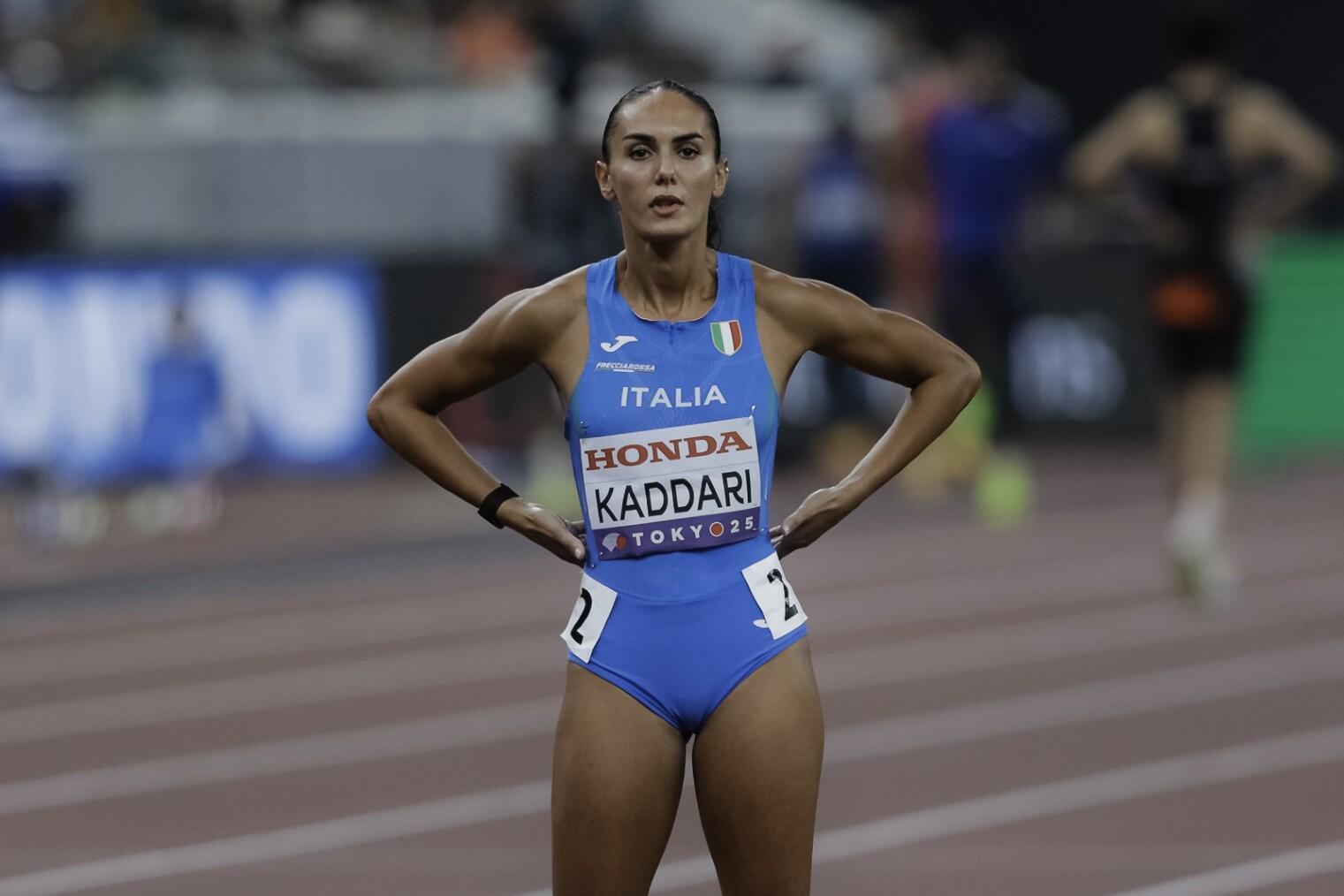 Atletica, Dalia Kaddari si ferma alle batterie ai mondiali di Tokyo